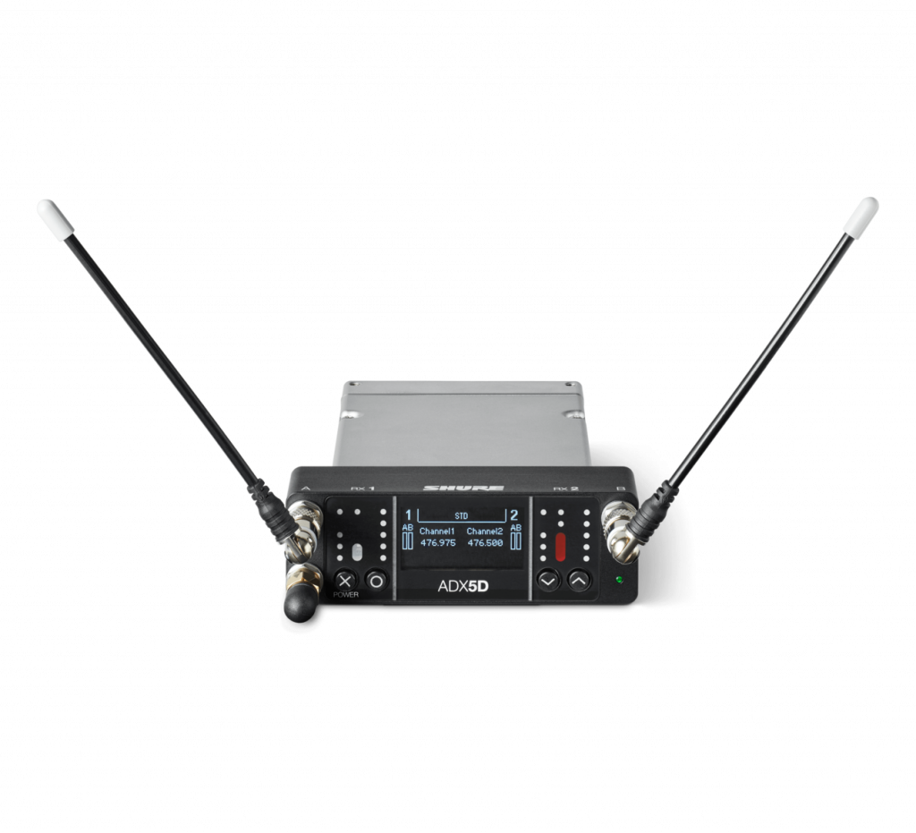 Shure Axient Digital ADX5D Dual-Channel Receiver A - Audio Lease